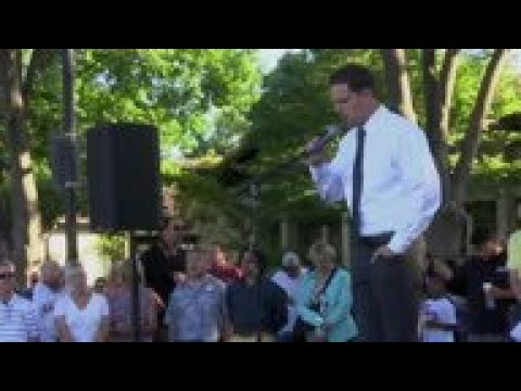 Vigil in Gilroy, California for festival shooting victims