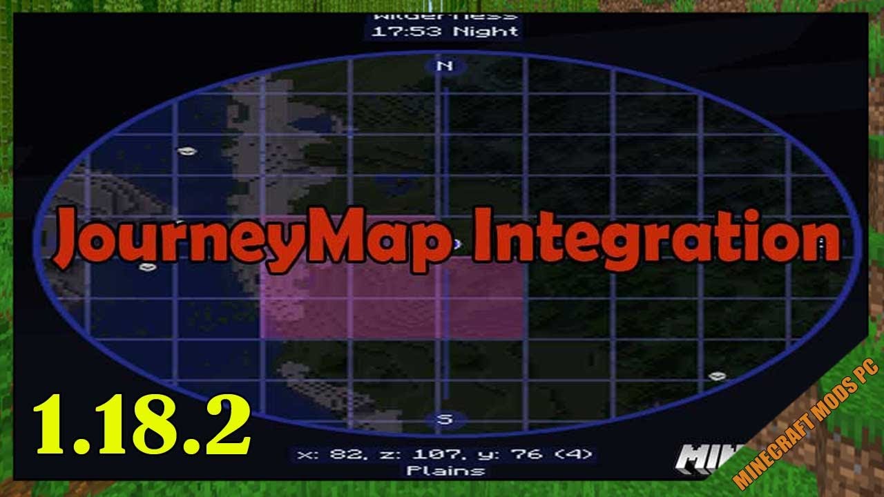 JourneyMap Integration (Forge) Mod 1.18.2 & How To Install for Minecraft