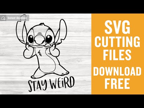 Stay Weird Svg Free Cut File for Cricut