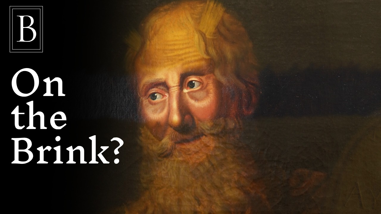 This Painting was on the Brink of Total Collapse