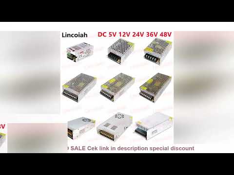 Switching Power Supply DC 5V 12V 24V 36V 48V 60W 360W 600W Light Transformer AC 100-240V Source Adap