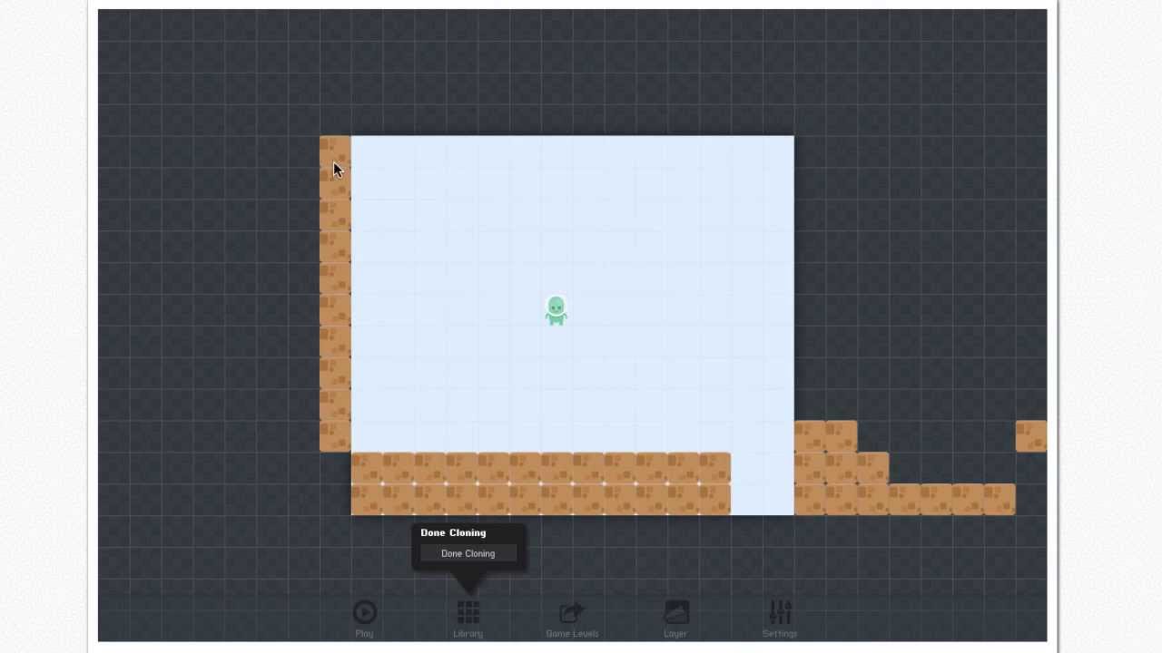 Platformer Tutorial - scrolling levels