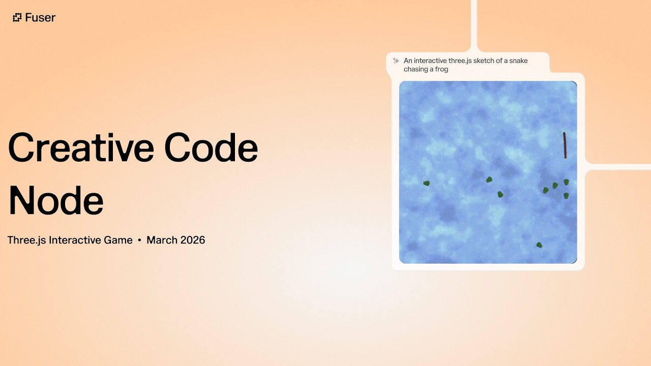 Tutorial: Build Interactive Mini Games with the Creative Code Node