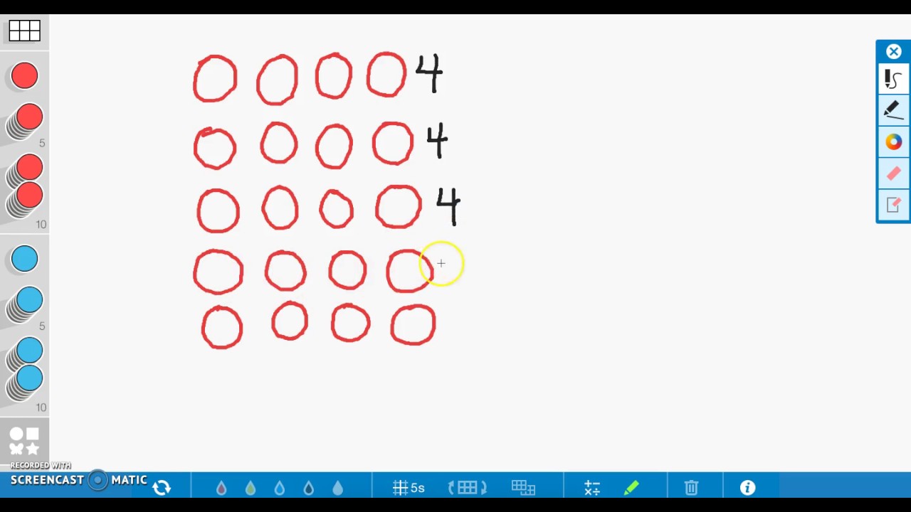 Multiplication - Building Arrays: Grade 2