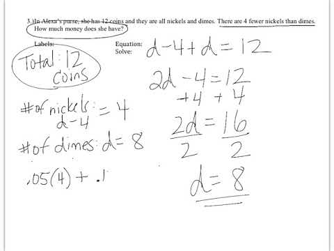 Coin Word Problems (29c)