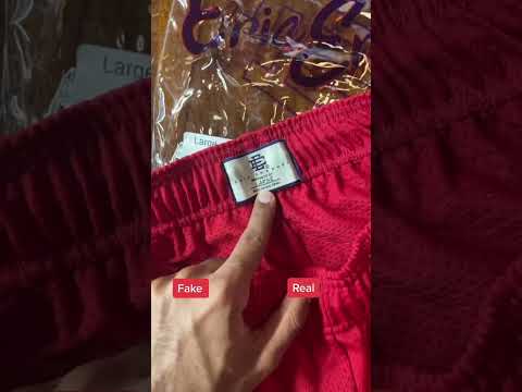 Real vs Fake Eric Emanuel | HOW TO SPOT A FAKE EE SHORTS