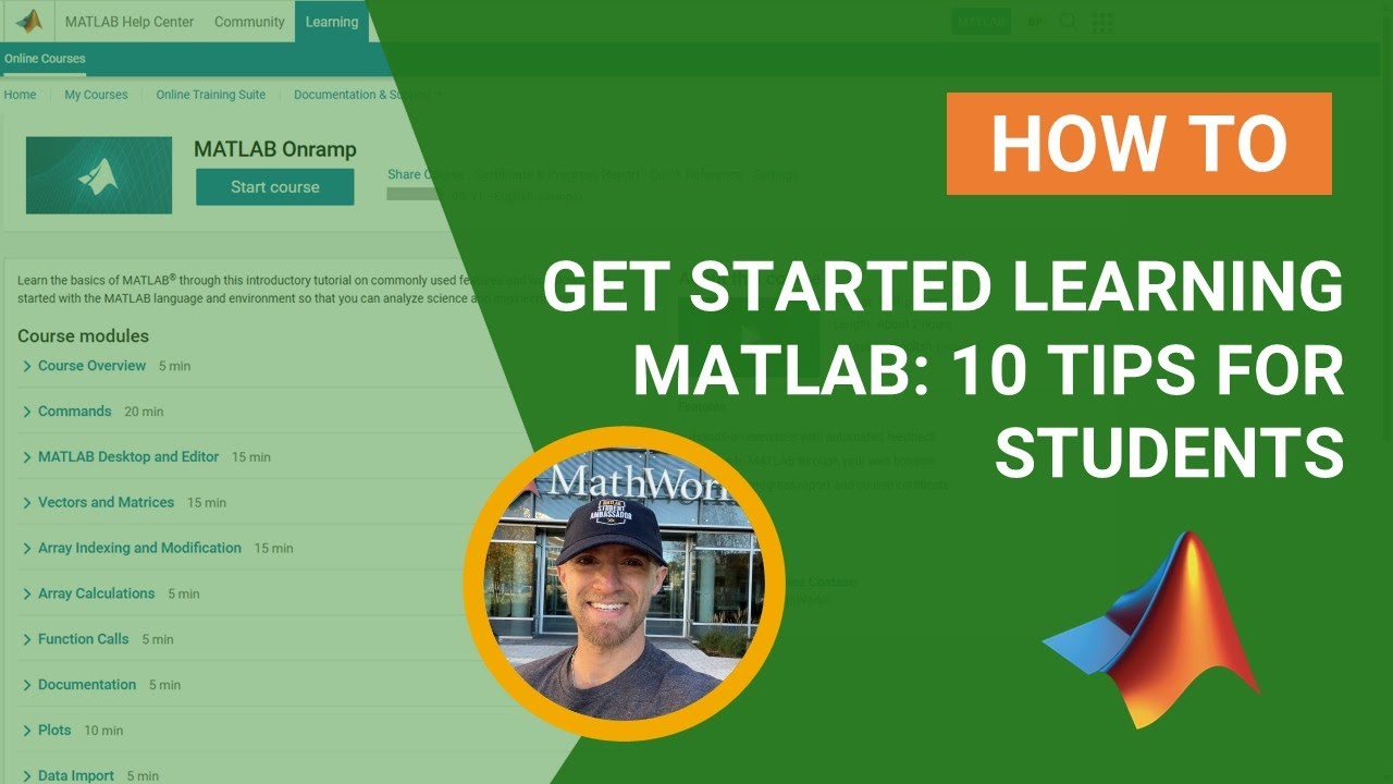 How to Get Started Learning MATLAB: 10 Tips for Students
