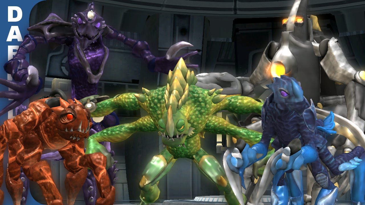 Spore - Char, Viper, Maldri, Revenant, Meditron, Pets [Darkspore]