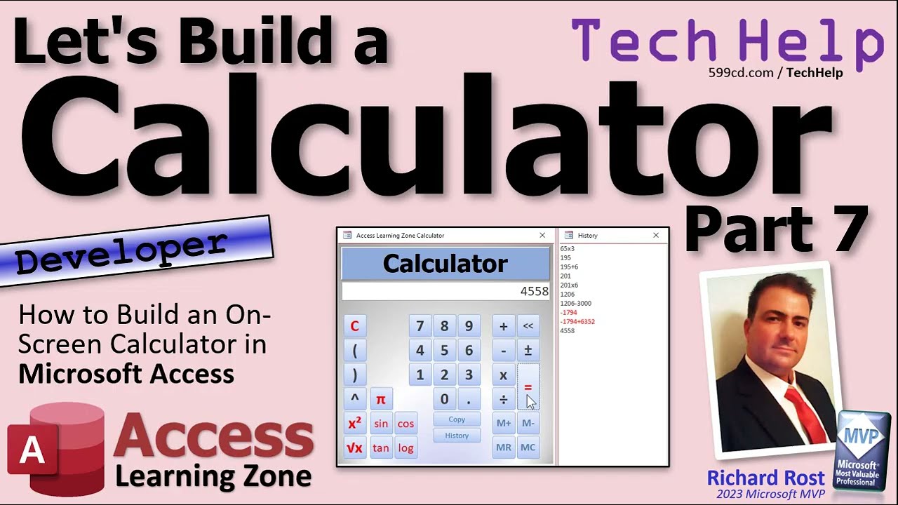 How to Build an On-Screen Calculator in Microsoft Access VBA - Part 7