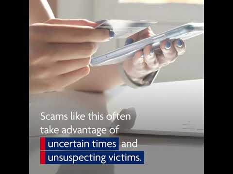 Be Cyber Savvy: Phishing scams