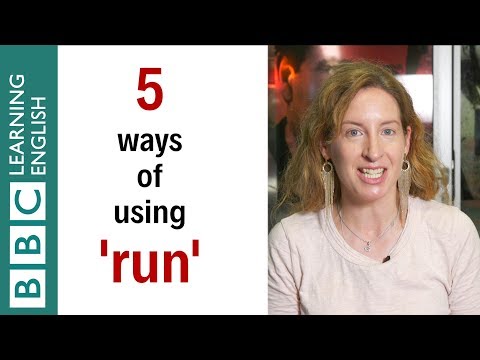 5 ways to use 'run' - English In A Minute