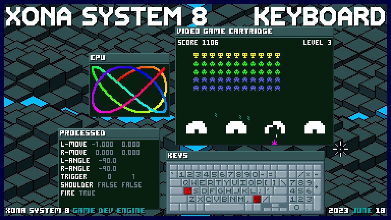 Game Dev Engine #5. Keyboard Input.
