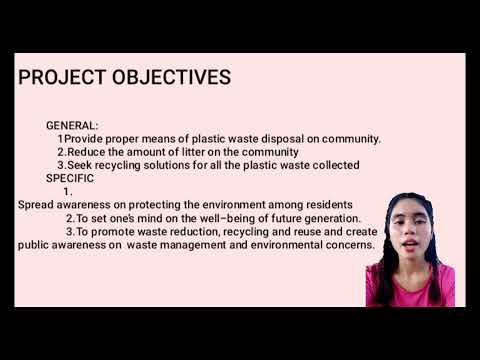 Presentation of Project Proposal in NSTP 2 CWTS