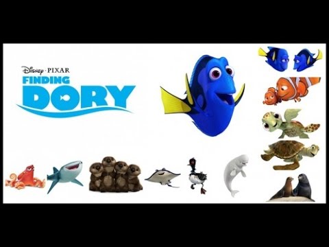 Disney Pixar FINDING DORY Movie Meet The Characters