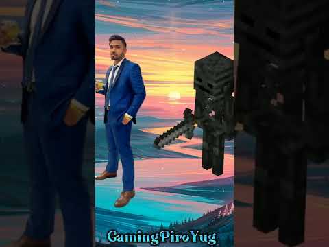Techno Gamerz VS All Minecraft Mobs and entity's || #minecraft #technogamerz #shorts