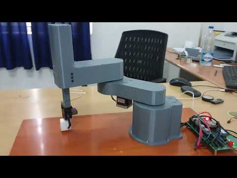 Testing of 3D printed SCARA robot
