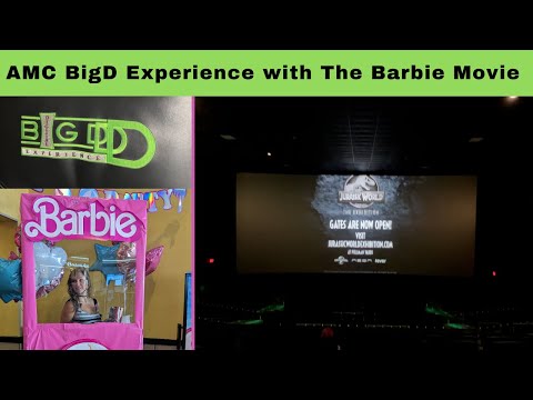 AMC BigD Experience with The Barbie Movie
