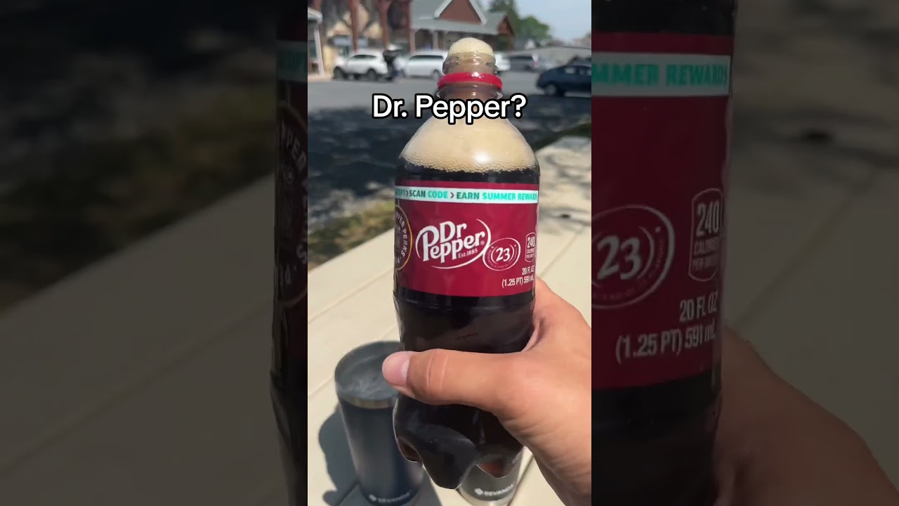 Dr Pepper has officially passed Pepsi as the second biggest soda brand behind Coke! #soda
