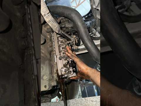 Automatic transmission valve body removal #shortvideo