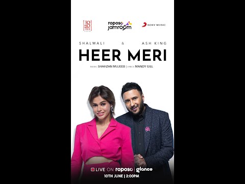 Heer Meri | Roposo Jamroom | Ash King & Shalmali Kholgade | Sony music | Jam8