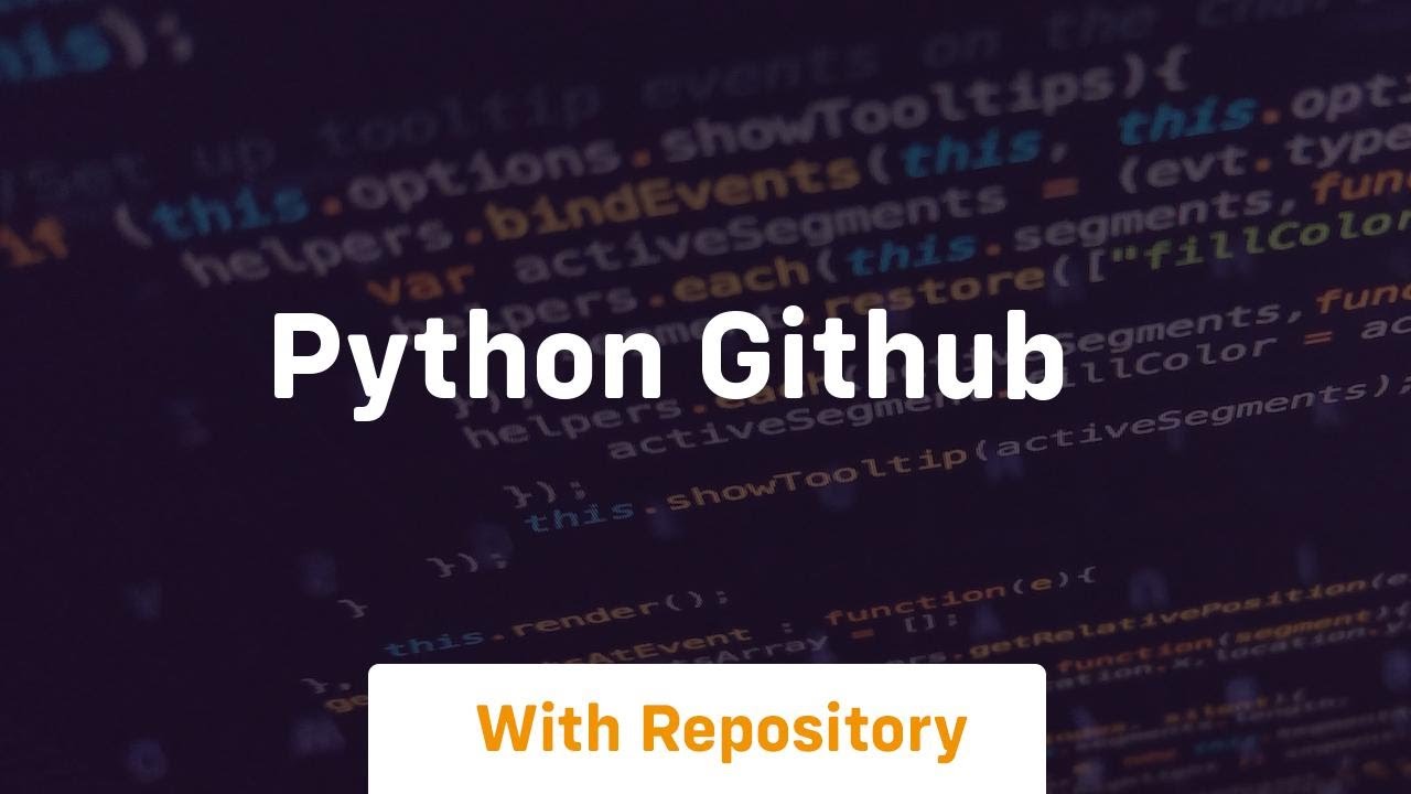 python github