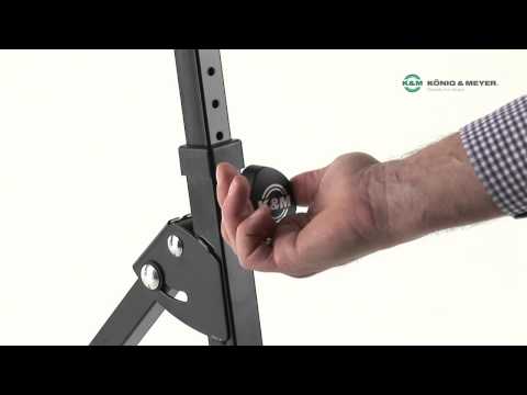 K&M Performance Stool Black | Reverb