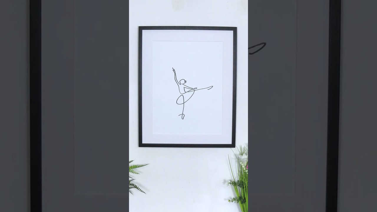 Robotic Precision Meets Art: One-Line Ballerina Drawing That Will Amaze You | RA 103 |