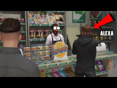 PLAYING GTA 5 WITH ALEXA (FUNNY)