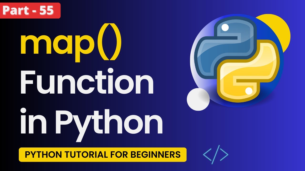 Map Function in Python | How to Use map() function in Python ? Python Tutorial Part - 55