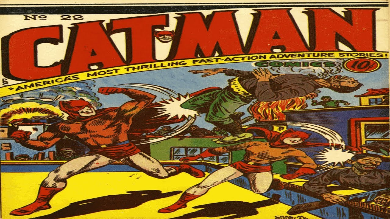 Cat Man Comics No 22r Comix Book Movie