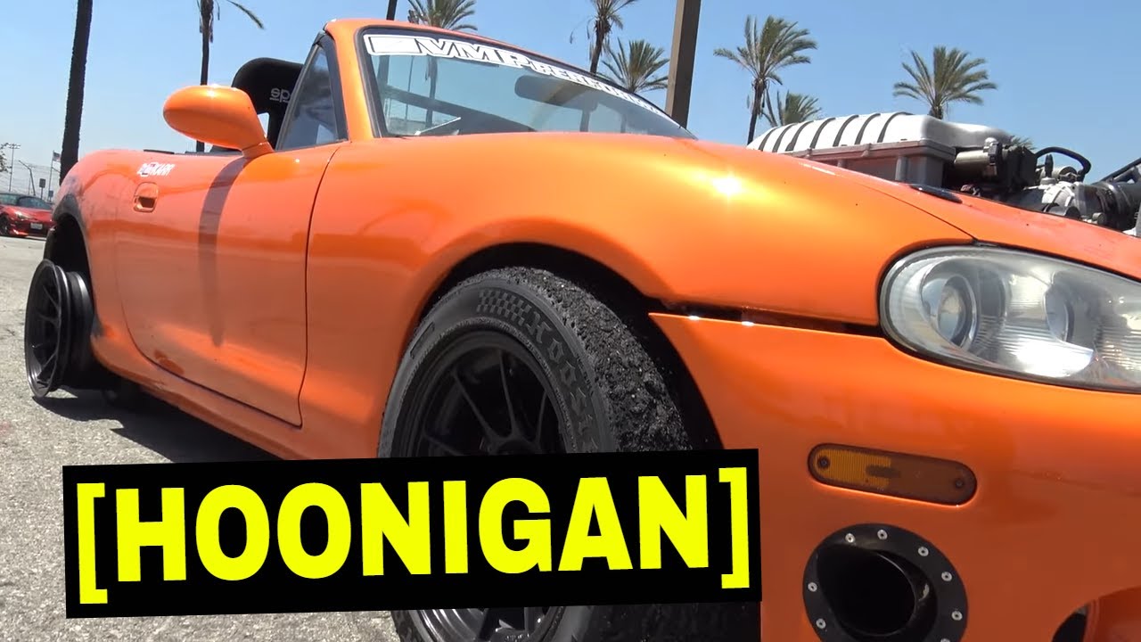 Hellcat-Engined 1999 Mazda Miata Stuns Las Vegas Auction, Sells for ...