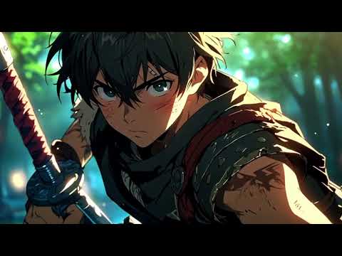 Anime Fight with monster AI Generated video