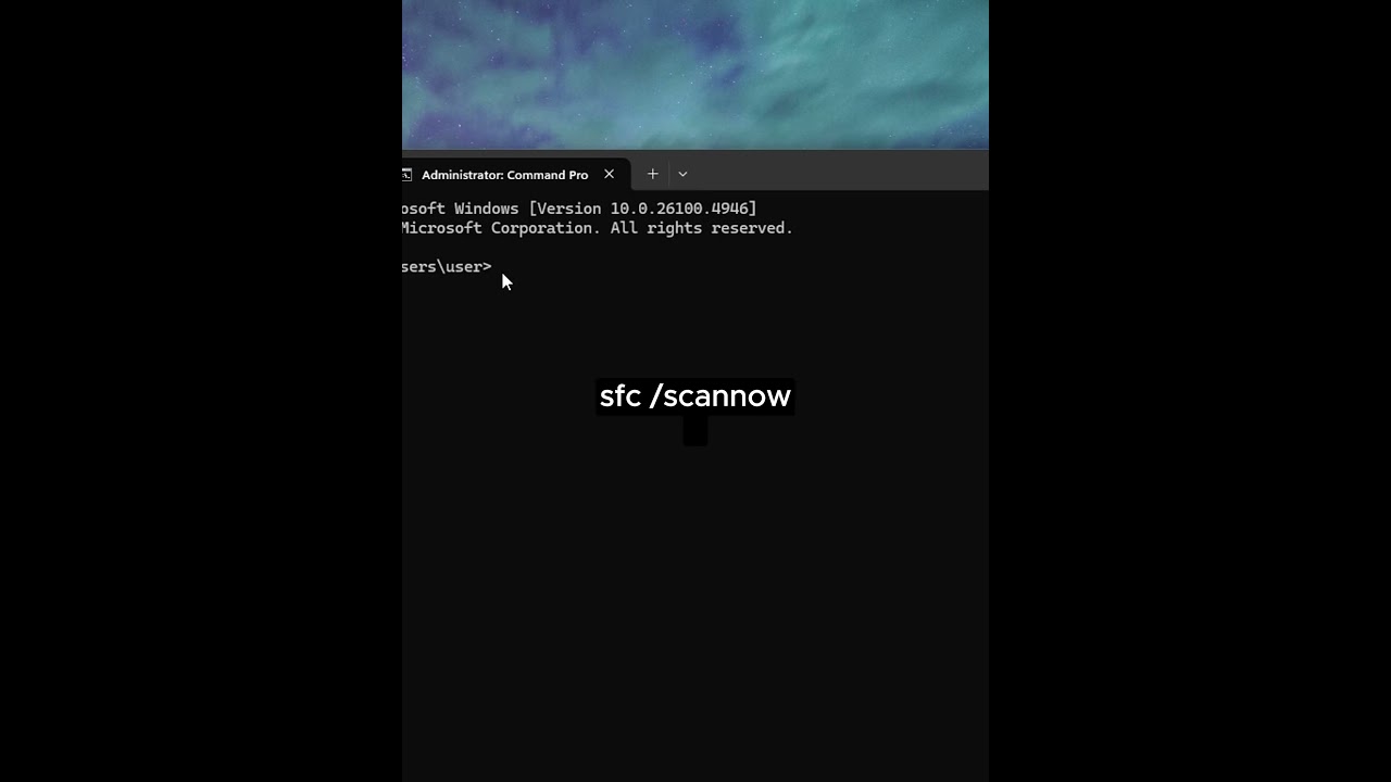 One Command That Fixes 80% of Windows Problems