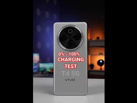 vivo t4 5g charging test || vivo t4 5g battery charging test #vivot4 #shorts