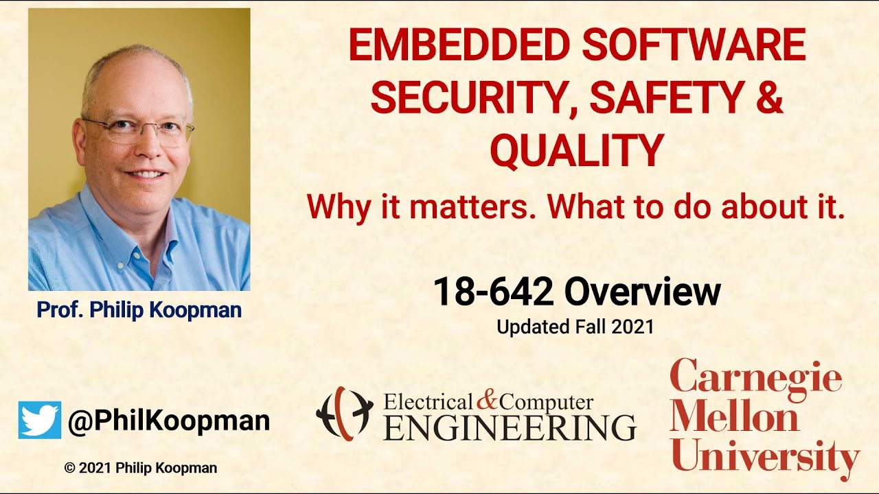 L01 01 Embedded Software Security Safety Quality Title