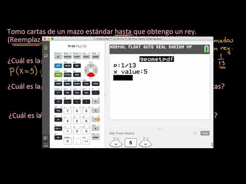 Funciones geometpdf y geometcdf de la calculadora TI-84 (video) | Khan ...