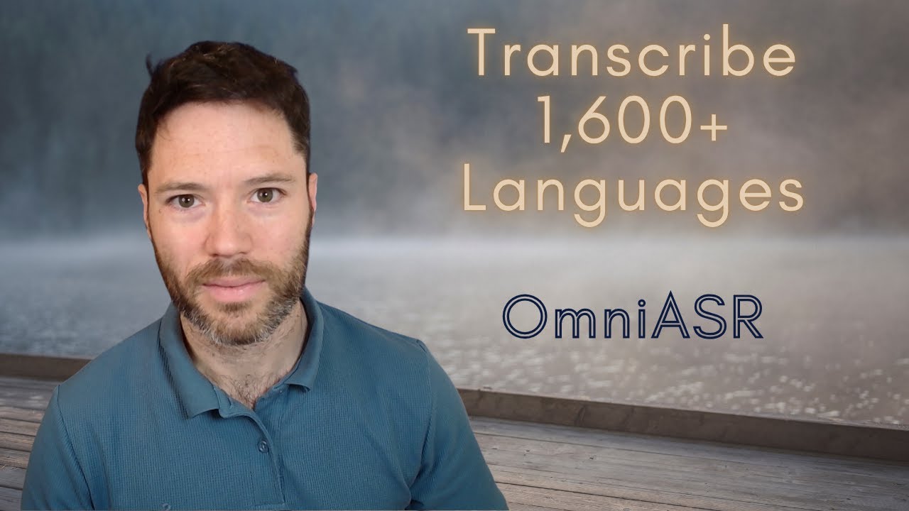 Transcribe 1,600+ Languages with OmniASR