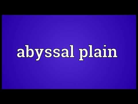 Abyssal plain Meaning