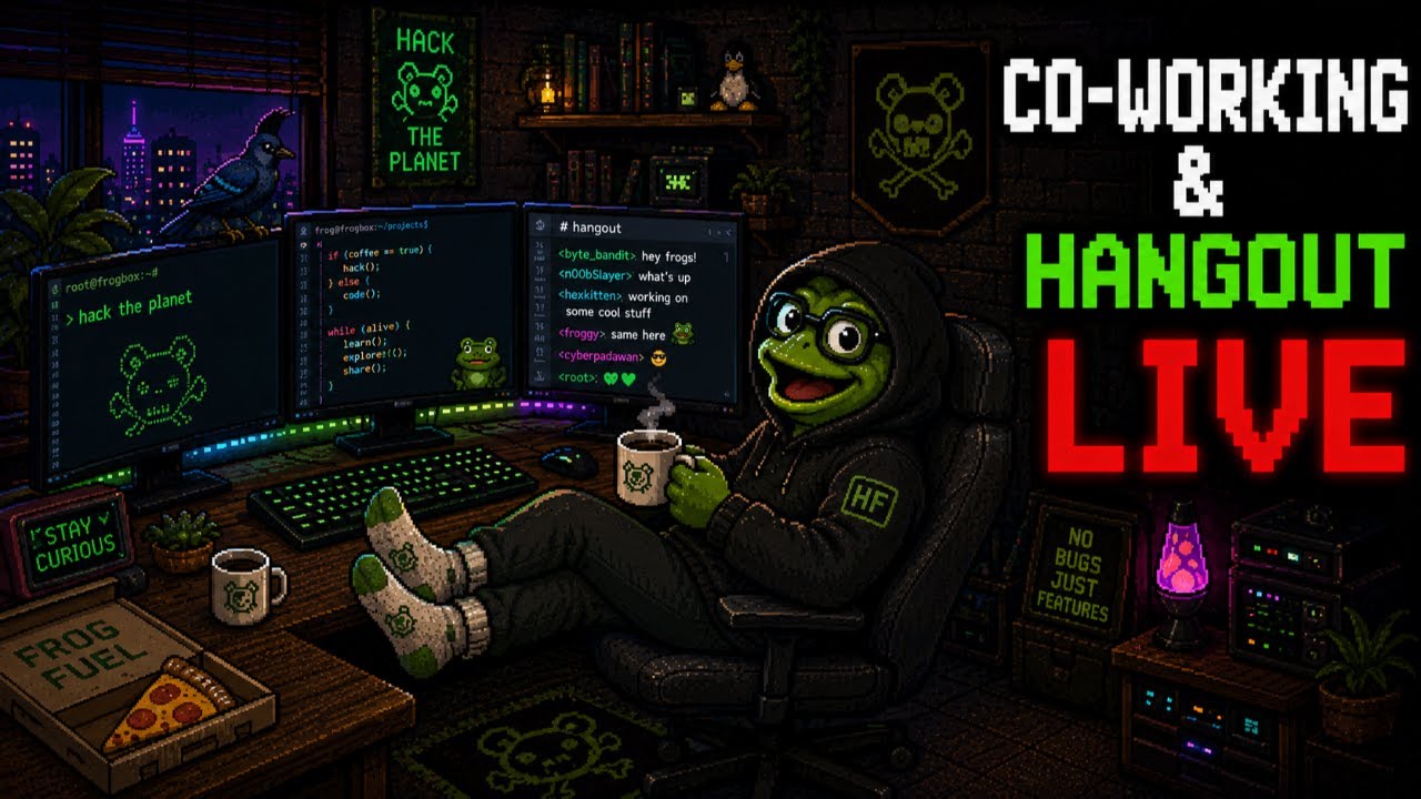 [MEMBERS ONLY] Cyber Security Co-Working, Q&A, and Hangout