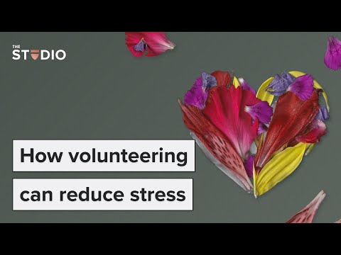 Why you should volunteer when you feel stressed