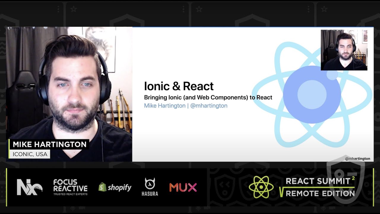 Bringing Ionic (and Web Components) to React – Mike Hartington