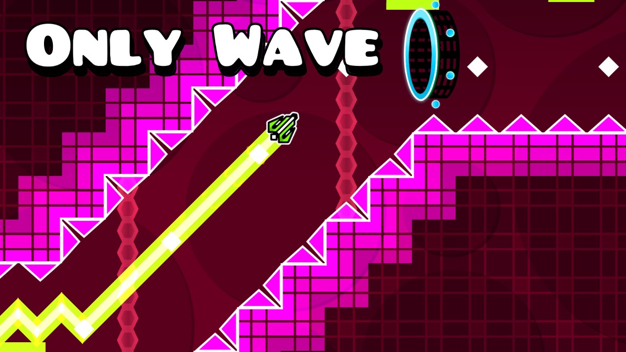 All RobTop levels but ONLY WAVE