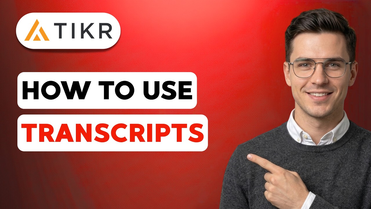 How to use TIKR Terminal Transcripts [2026 Full Guide]