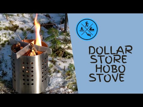 Dollar Store Hobo Stove