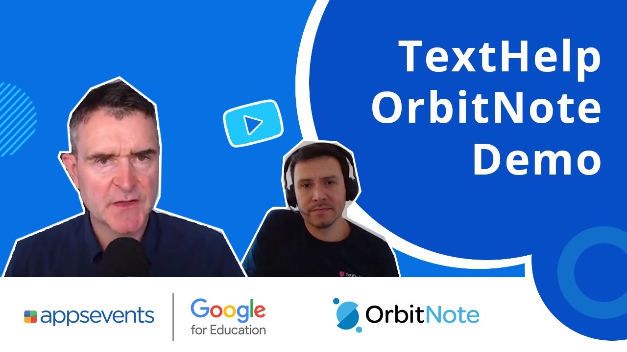 Appsevents TextHelp OrbitNote Demo