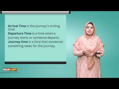 3. Calculate arrival time, departure time & journey time (Mathematics 7 Unit 12)