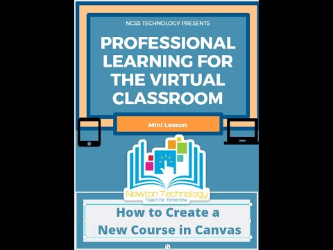 Create a New Course in Canvas