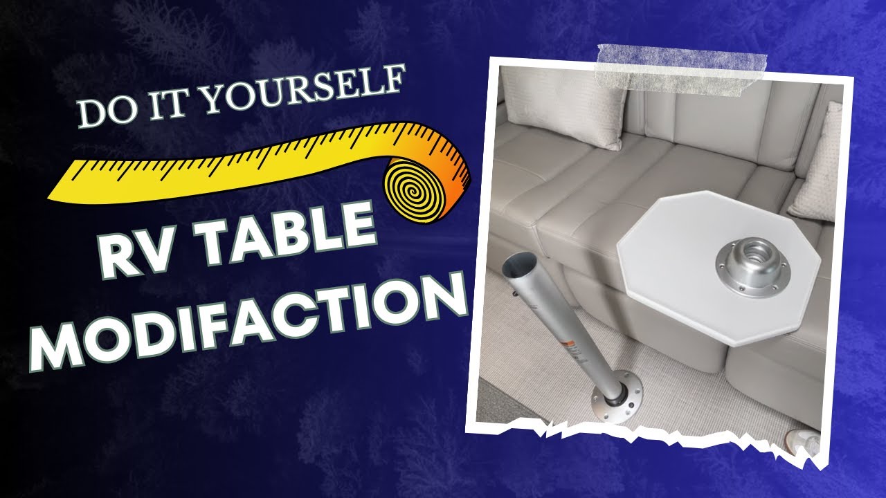 diy table idea for your RV