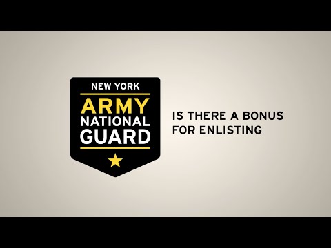 Is there a bonus for enlisting?