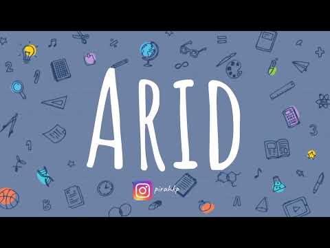 Arid meaning | Learn English Vocabulary | Word of the Day